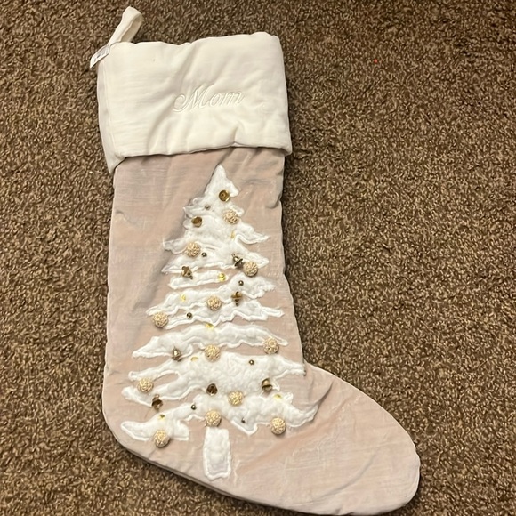 Pottery Barn | Holiday | Pottery Barn Mom Stocking | Poshmark